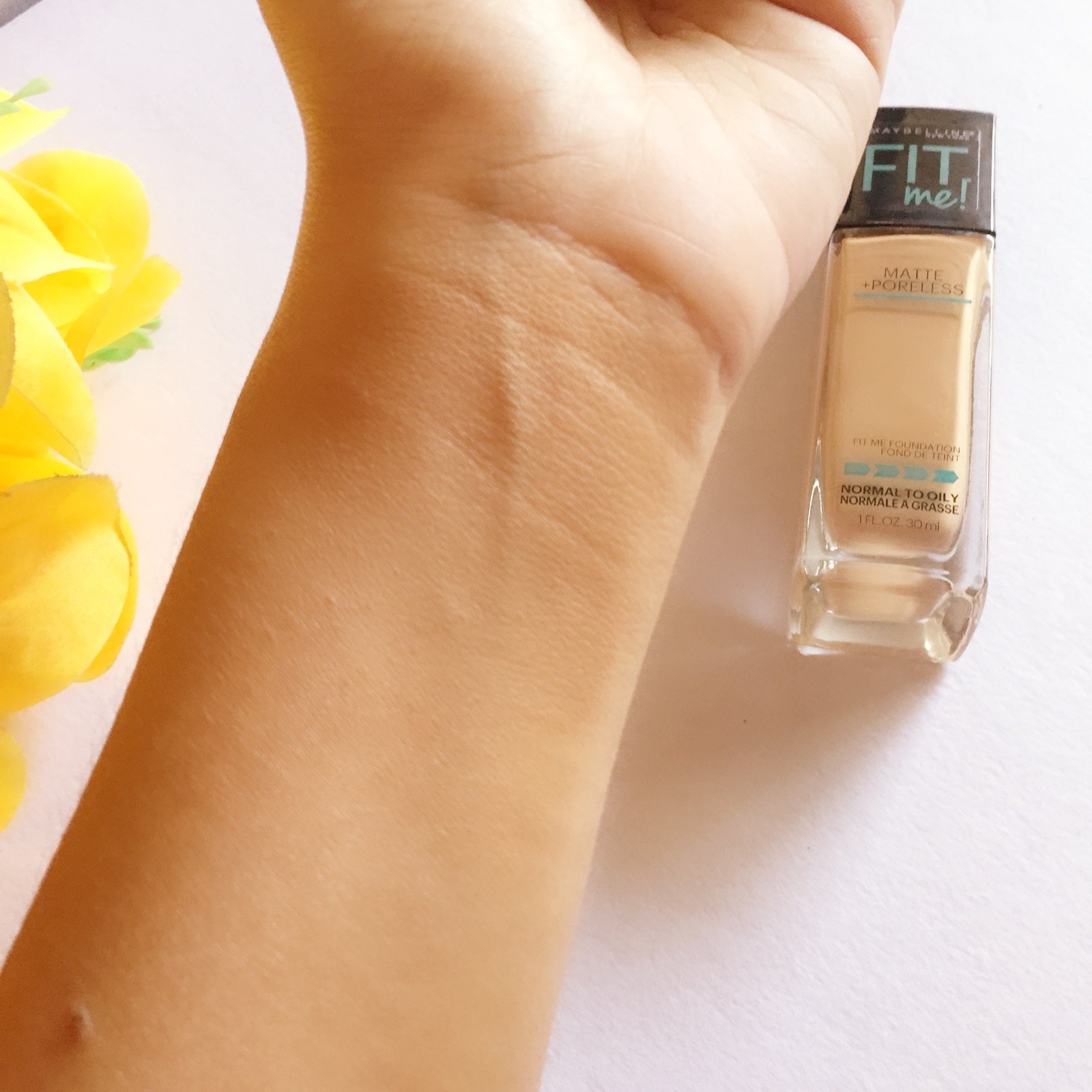 Maybelline Fit Me Foundation [310-Sun Beige ] and Concealer [Sand ...