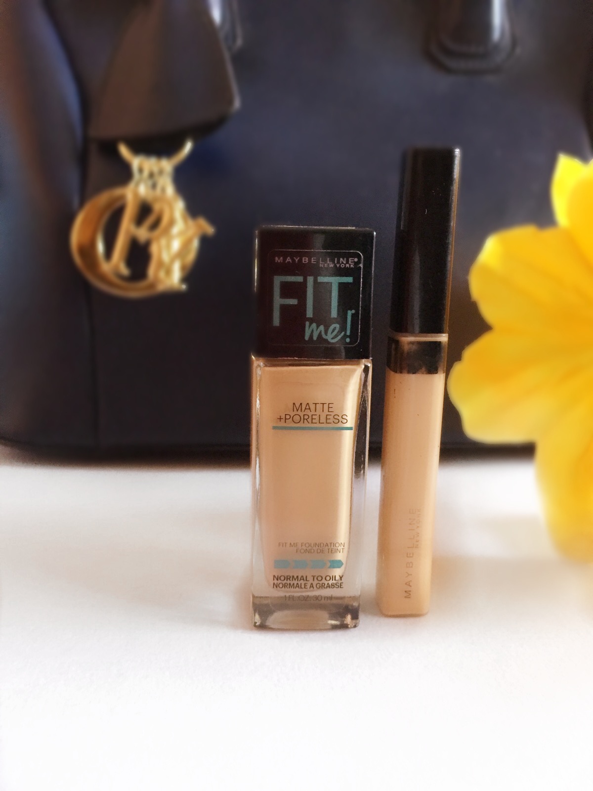 Maybelline Fit Me Foundation [310-Sun Beige ] and Concealer [Sand ...
