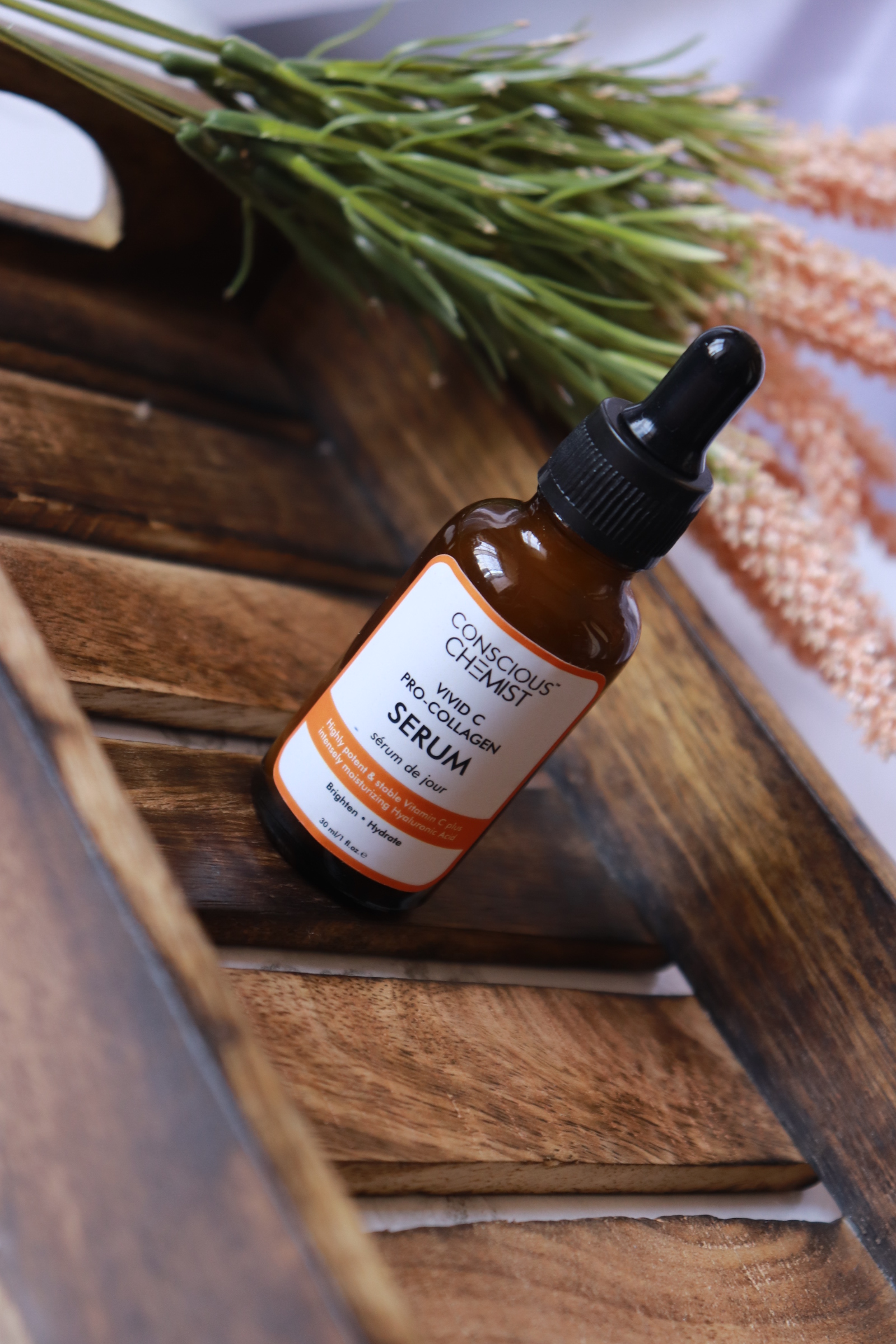 CONSCIOUS CHEMIST VIVID C PRO COLLAGEN SERUM-REVIEW - A Casual Brunette ...